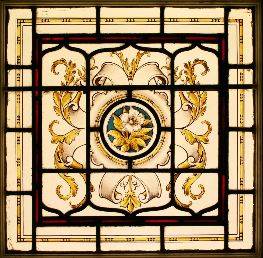 Hand painted stained glass - Tomkinson Stained Glass
