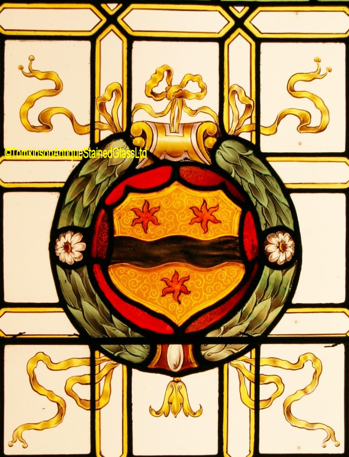 Heraldic Stained Glass - Tomkinson Stained Glass