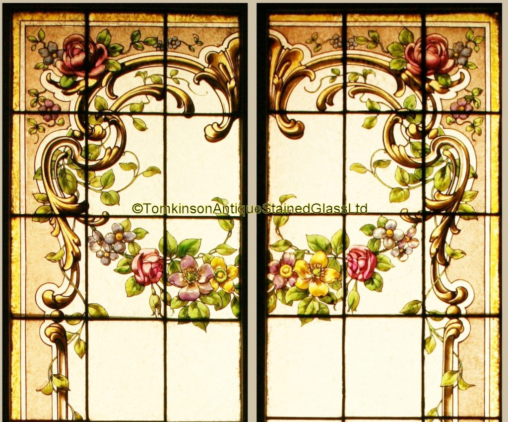 Antique French Stained Glass Windows - Tomkinson Stained Glass