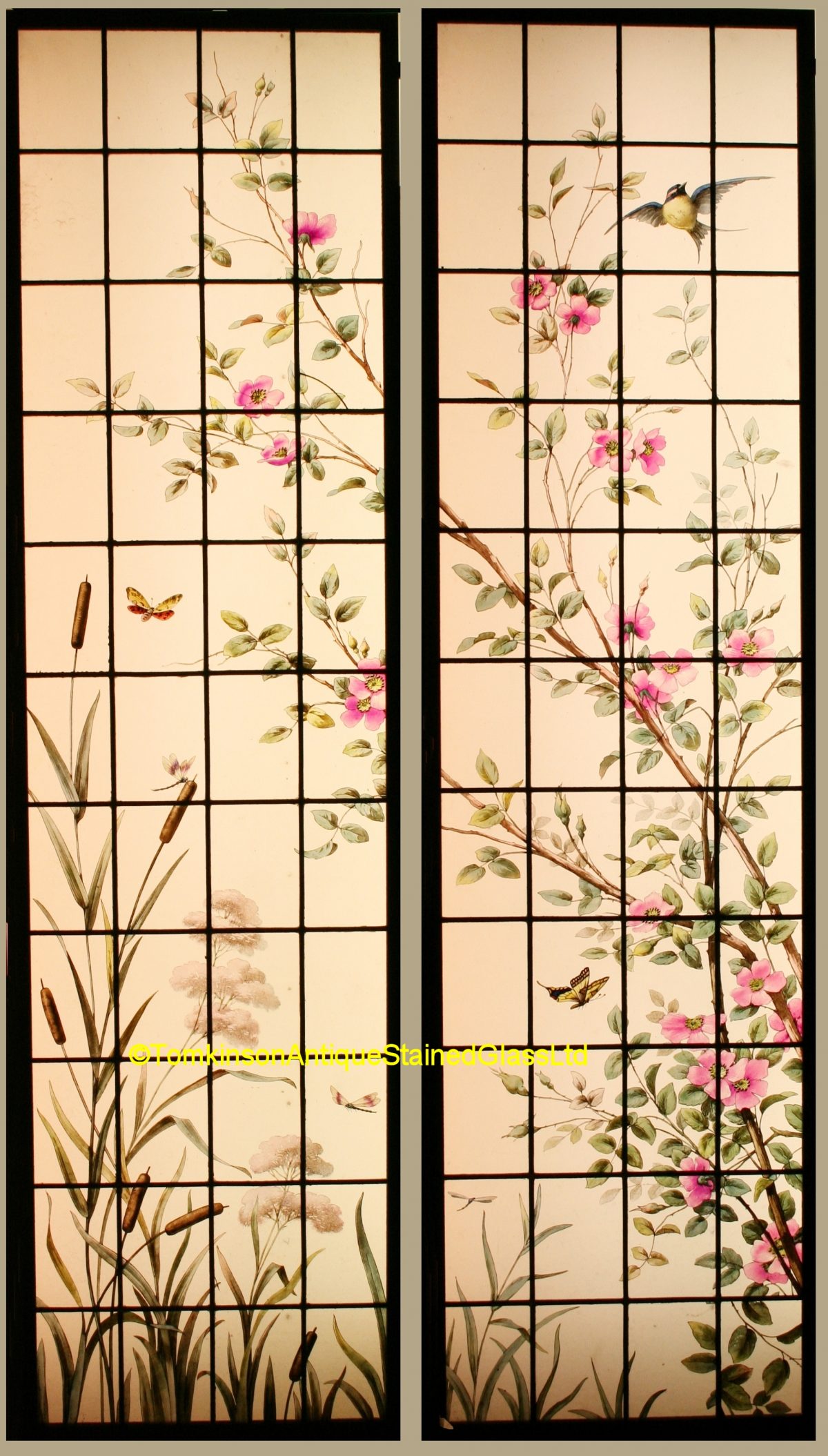 Antique French Stained Glass Windows - Tomkinson Stained Glass