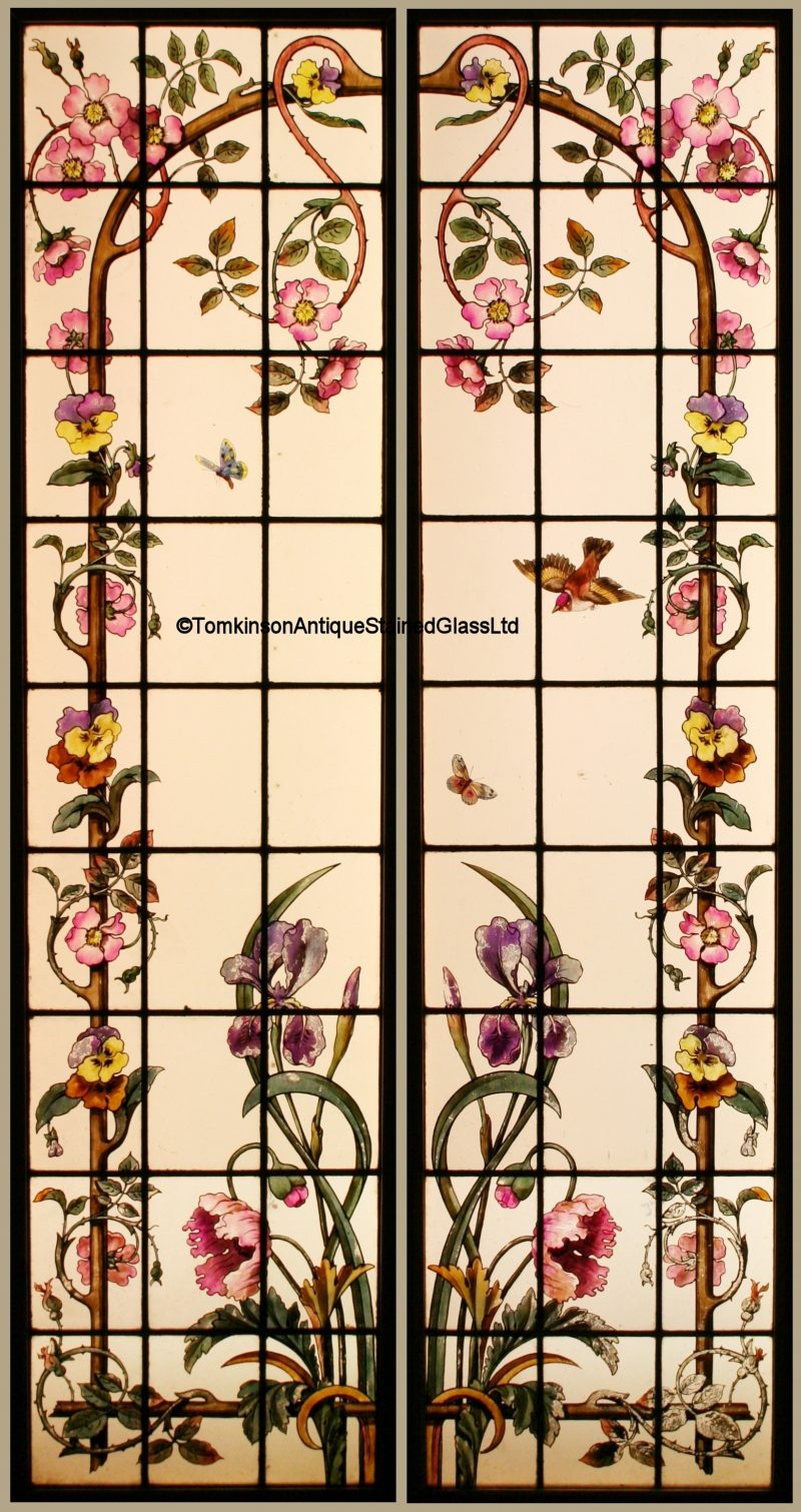 Antique French Stained Glass Windows - Tomkinson Stained Glass