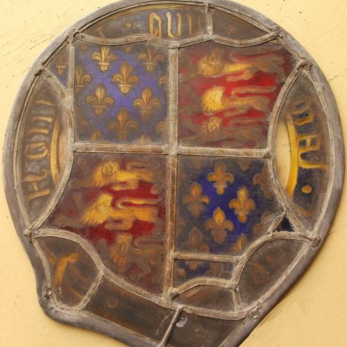 Ref: Ron466 - Roundel – Antique Stained Glass Panel - Edward III ~ Coat ...