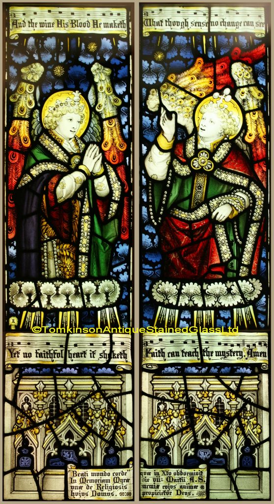 Charles Kempe Stained Glass Windows - Tomkinson Stained Glass