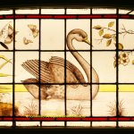 Ref: Vic635- Victorian Stained Glass Window - Pond Scene - Tomkinson ...