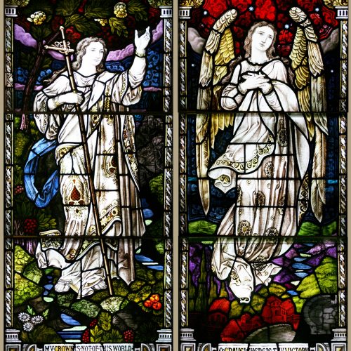 Ref: Rel388 - Antique Stained Glass Window - Tomkinson Stained Glass